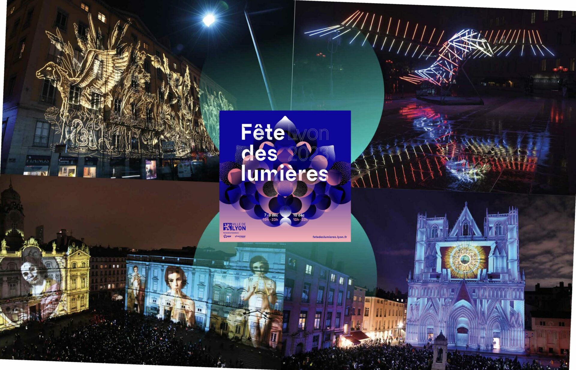 Fête des Lumières à Lyon, de belles surprises en perspective - programme des illuminations